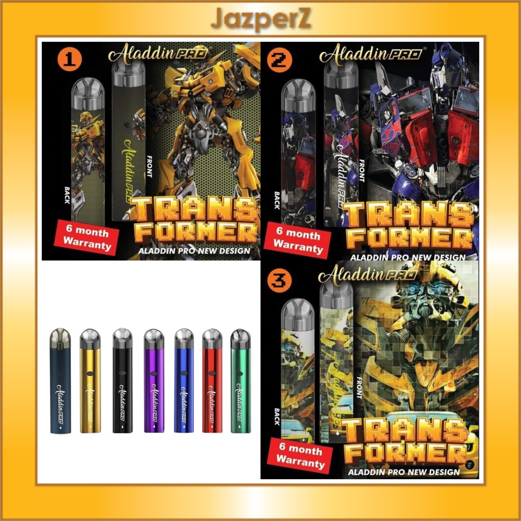 Limited Edition TRANSFORMER design Original ALADDIN PRO Pod Kit ...
