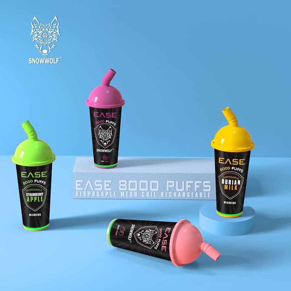 SNOWWOLF EASE 8000 PUFF DISOPSABLE- E-cigarettes Malaysia Store,Myvapor ...
