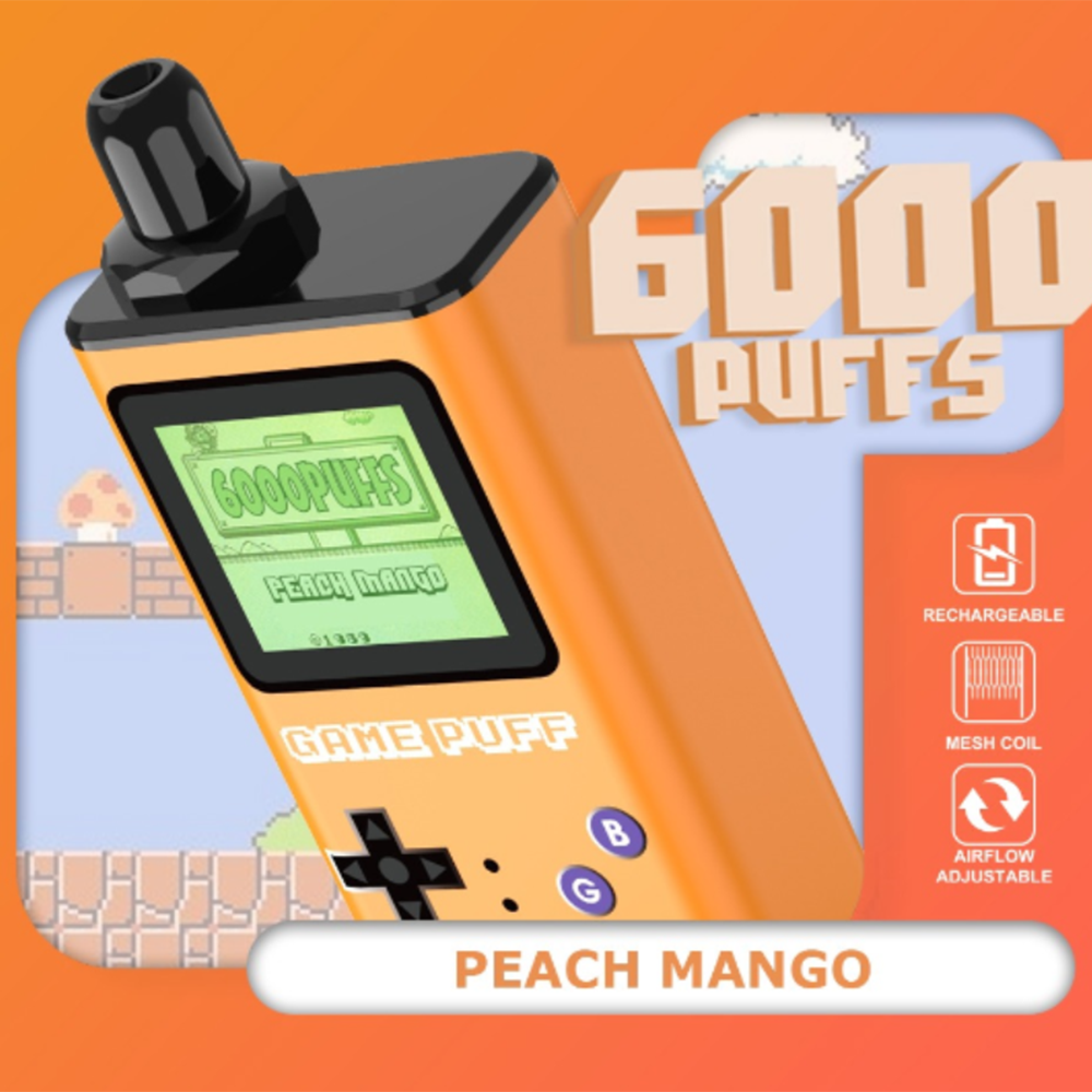 Game Puff 6000 PUFFS DISPOSABLE - E-cigarettes Malaysia Store,Myvapor ...
